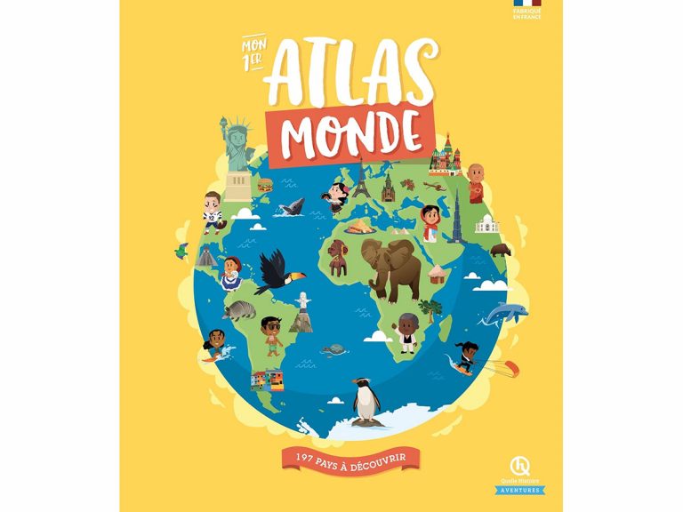 Mon 1er Atlas Monde - 197 pays expliqués aux enfants