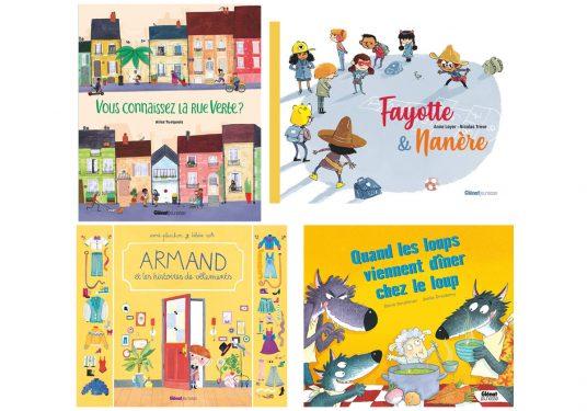 Sélection de 4 livres pour les enfants de 4 à 6 ans