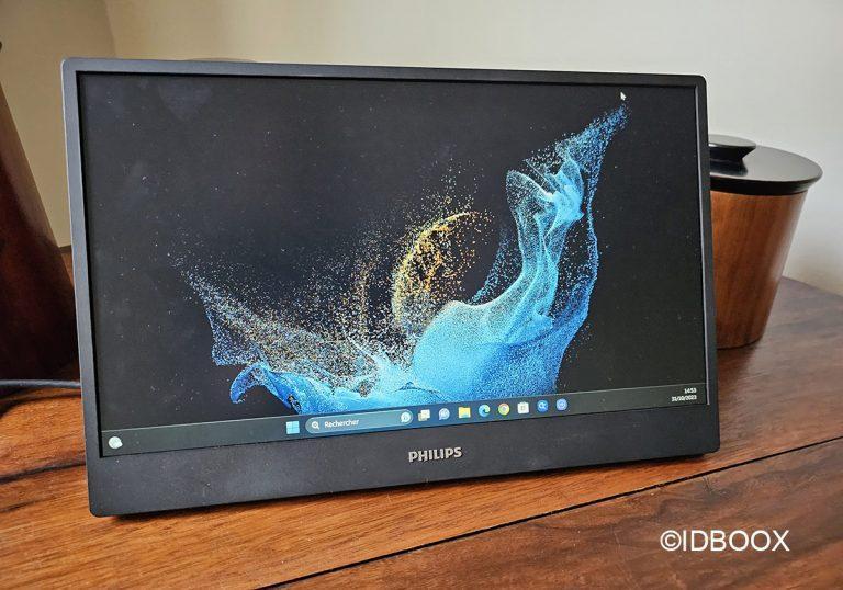 Test Philips 3000 Series - Un écran portable à emporter partout avec soi