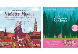 Deux livres à lire et à écouter - Les Saperlichansons de Violette Mirgue et les Trois Petits cochons